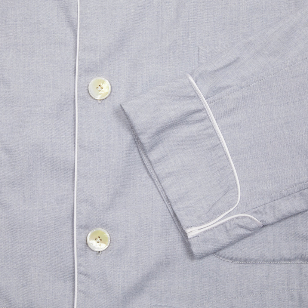 Finamore Cotton Cashmere Pyjamas in Light Blue – Dick's Edinburgh