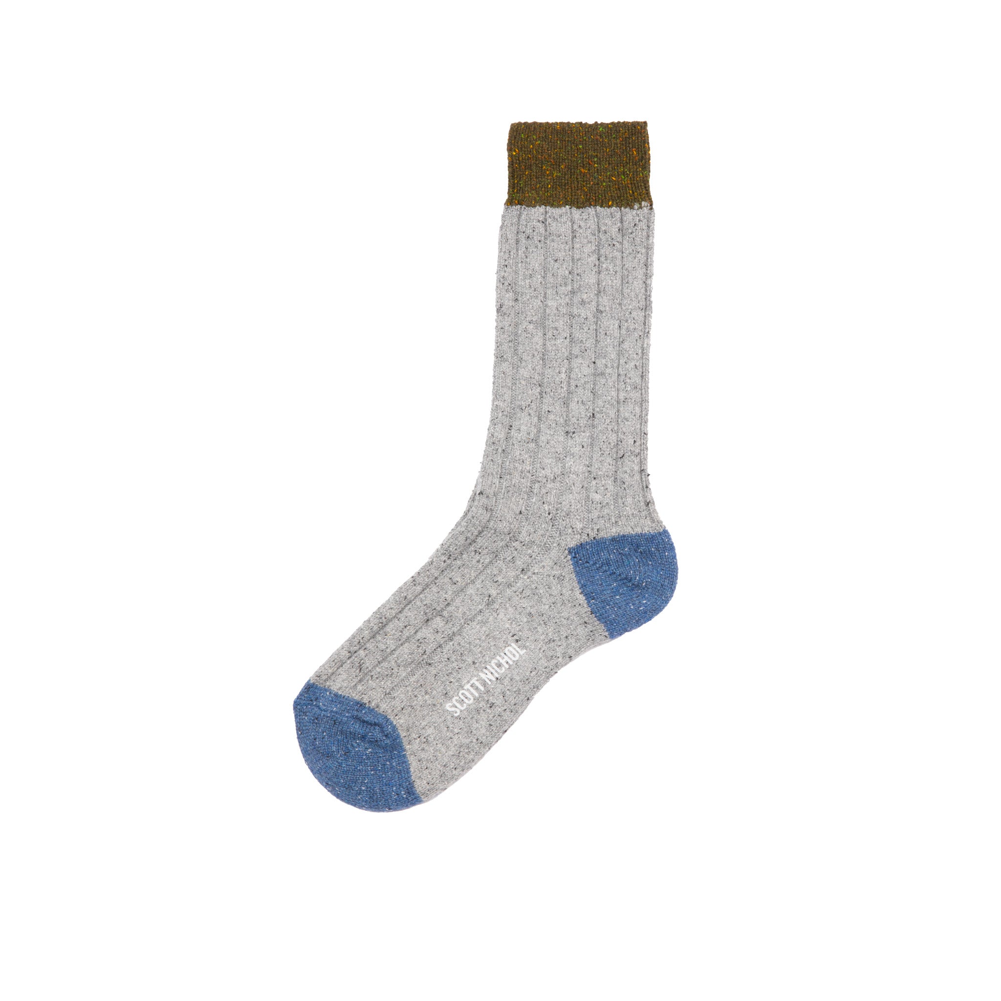Scott Nichol Thornham Socks in Mid Grey Fleck – Dick's Edinburgh