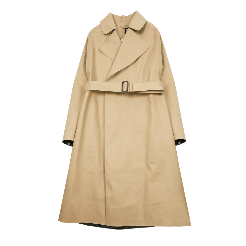 Mackintosh Women's Kintore Bonded Cotton Overcoat in Fawn – Dick's ...